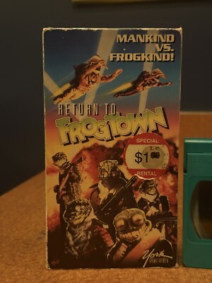 Return to Frogtown VHS *SUPER RARE* Hell Comes To frogtown Sequel!!! | eBay