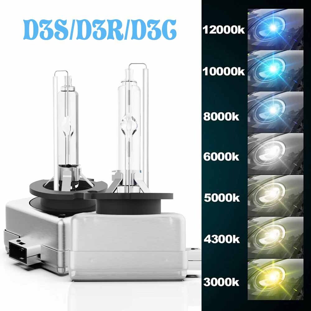 2x D1S D2S D2R D3S 4300K 6000K 8000K 10000K 12000K 35W Xenon Brenner E ...