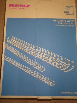 Renz Ring Wire 3:1 Pitch (34 loops) 1/4" = 6.9mm : Bronze : A4 : 100 ...