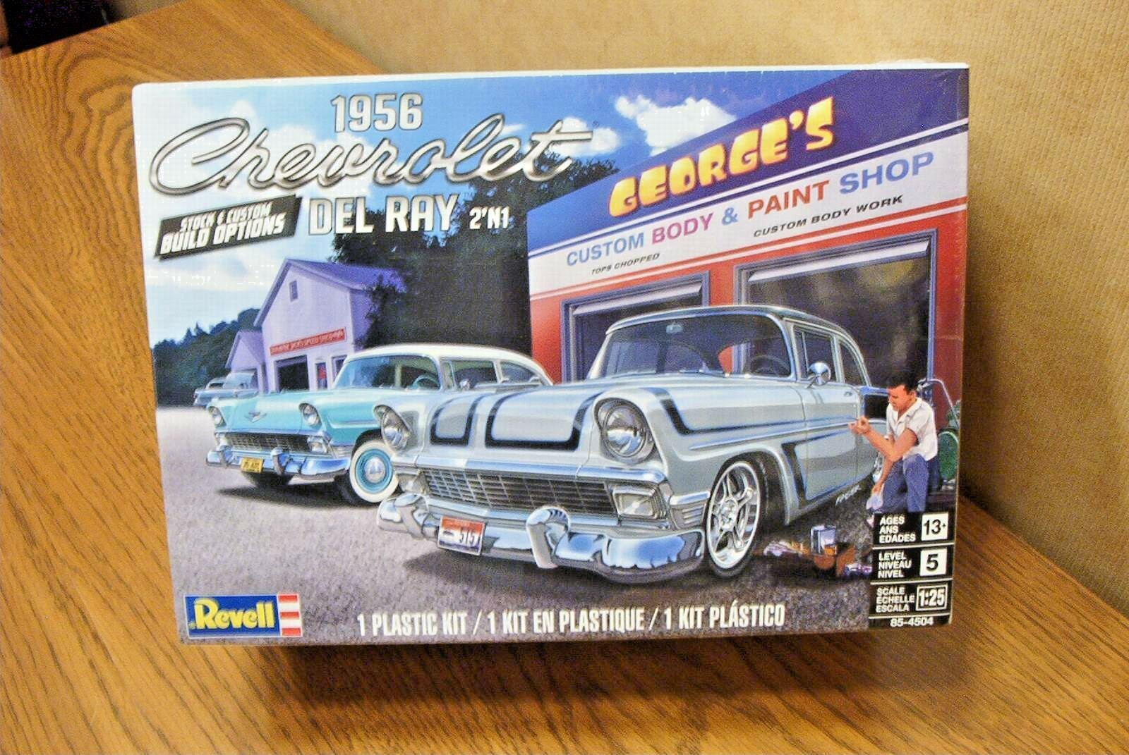 REVELL '56 CHEVROLET DEL RAY 2'n 1 MODEL KIT 1/25 SCALE | eBay
