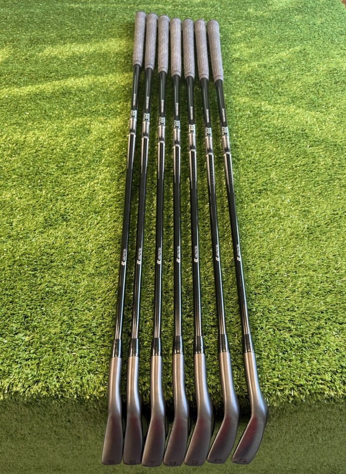 2024 Cobra King Tour Irons Black 5-GW MMT 125 TX Extra Stiff RH | eBay