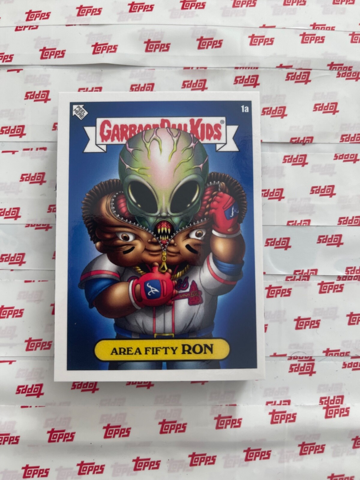 GPK Alex Pardee AREA FIFTY RON Ronald Acuna Jr. Card #1a | eBay