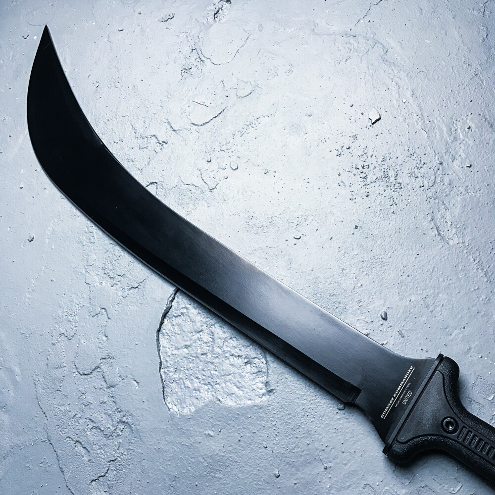 40" Thai Nagi Combat Tactical Sword Machete Carbon Steel Blade with ...