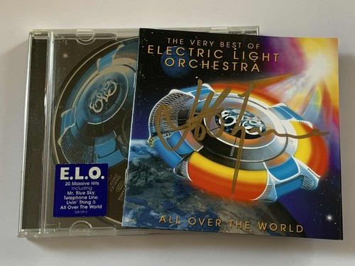 electric light orchestra very best of 2005 CD Signed Autographed Jeff ...