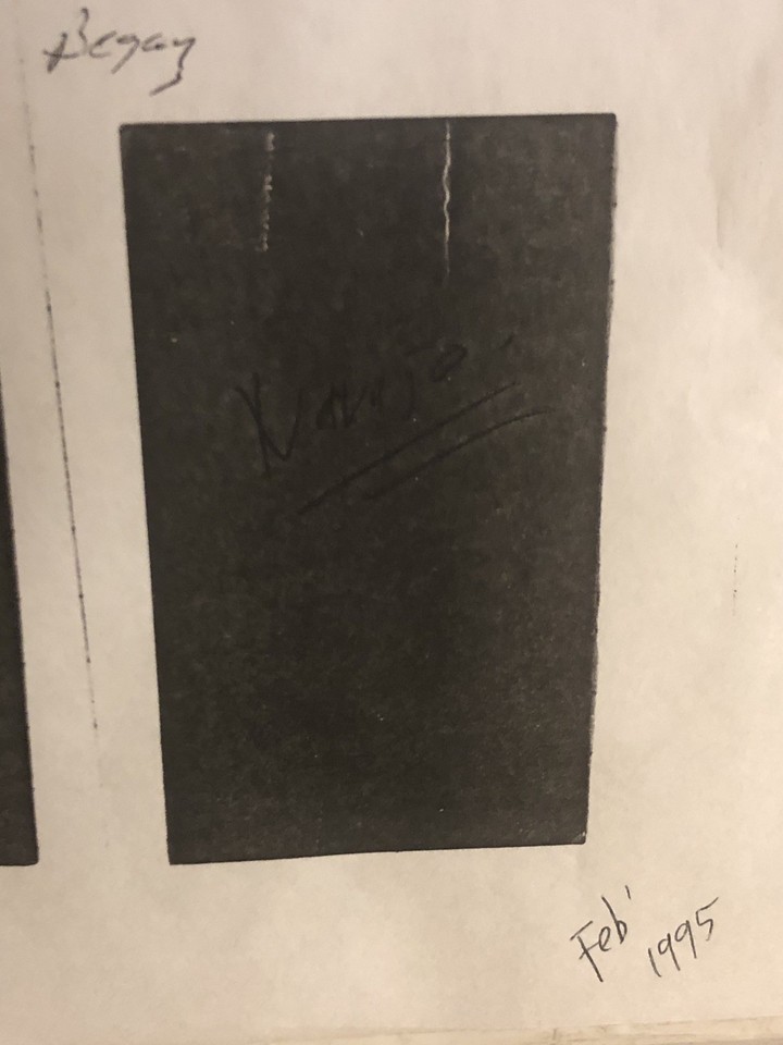 1995 Navajo Native American Sand Painting By Begay Family Taking Down ...