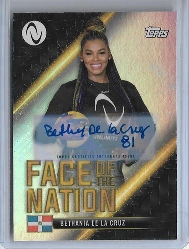 2023 TOPPS ATHLETES UNLIMITED BETH DE LA CRUZ AUTOGRAPH CARD /10 ...
