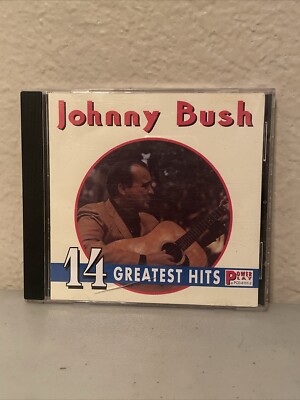 Autographed Signed 14 Greatest Hits by Bush, Johnny (CD, 1996 ...