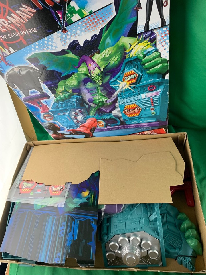 Brand New Marvel Spider-Man Into The Spider-verse Super Collider Play ...