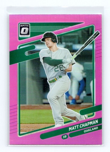 2021 Donruss Optic #173 Matt Chapman Pink Holo Prizm | eBay