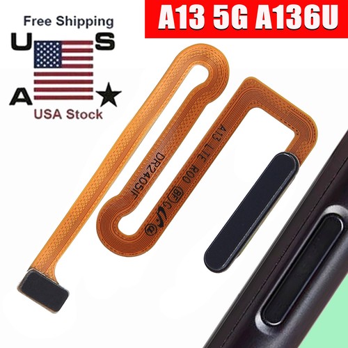 Fingerprint Sensor Power Button Flex Cable For Samsung Galaxy A13 5G ...