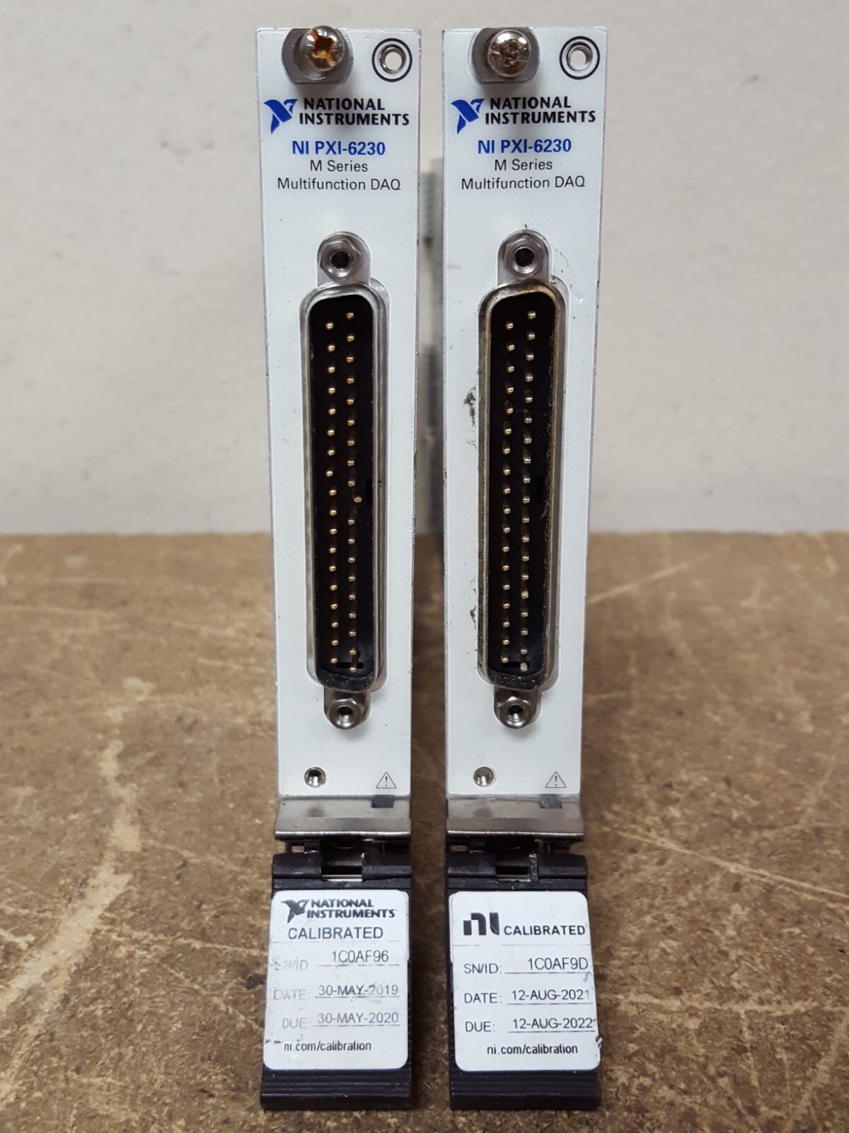 Lot of 2- National Instruments NI PXI-6230 Multifunction DAQ -FOR PARTS ...
