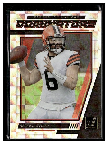 2021 Donruss #D8 Baker Mayfield Dominators | eBay