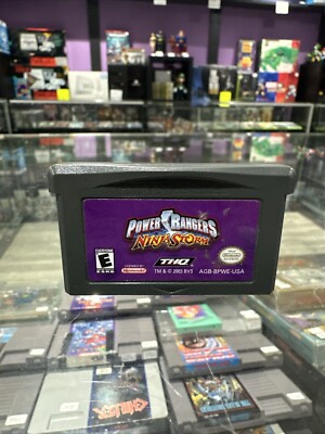 Power Rangers: Ninja Storm (Nintendo Game Boy Advance, 2003) GBA Tested ...