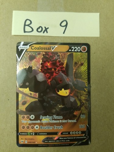 Coalossal V 98/185 Ultra Rare Vivid Voltage Pokémon TCG card NM/M | eBay