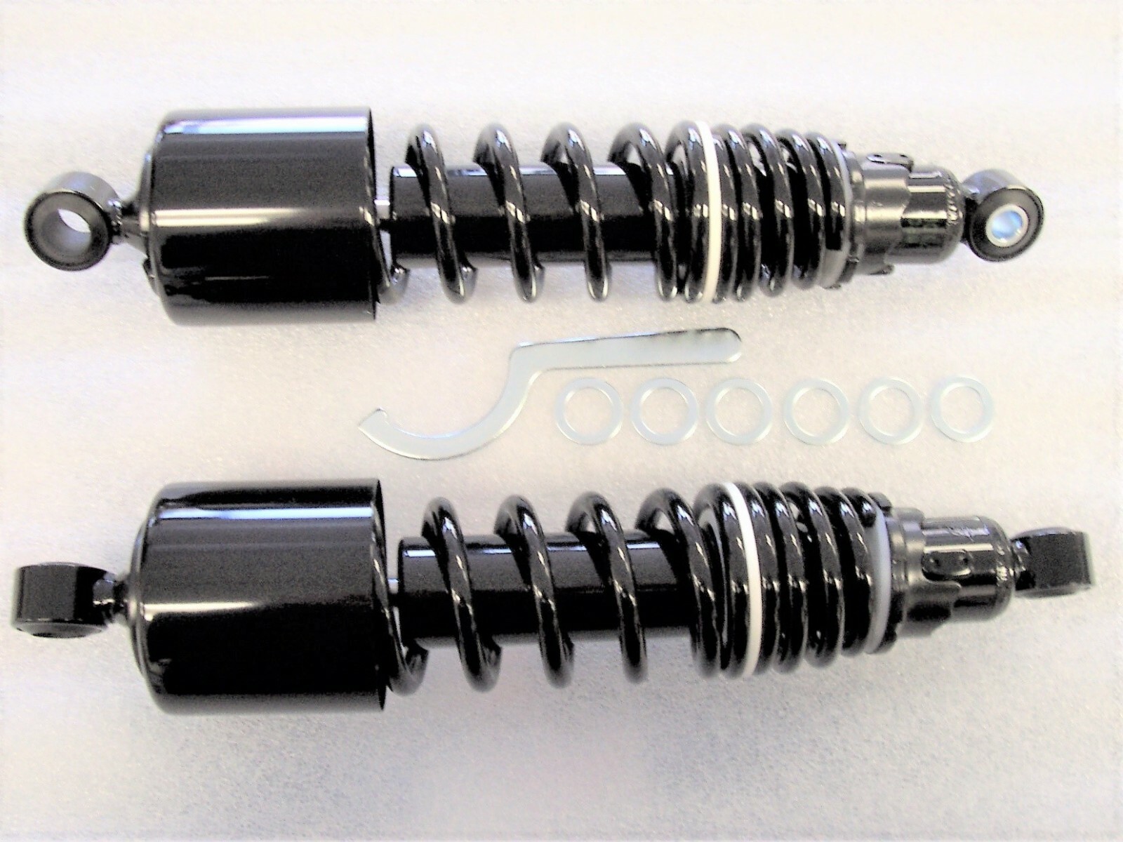 Honda GL1100 Goldwing Short Black Dual Spring Shocks 12.25" | eBay