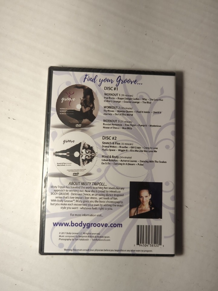 Body Groove Delicious Dance DVD Set with Misty Tripoli - NEW 2017 ...
