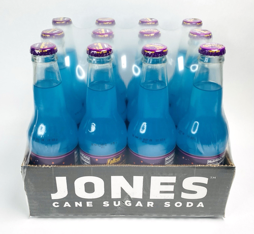 Fallout Nuka-Cola Quantum Jones Soda Official Berry Flavored Drink 12PK ...