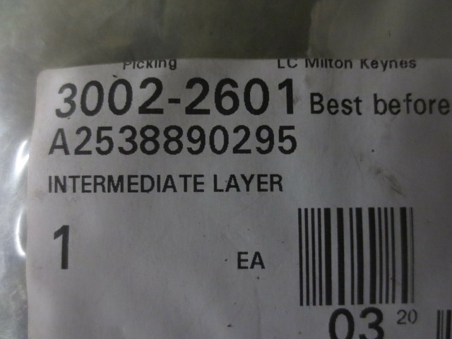 OEM MB GLC C253 Front Right Fender Intermediate Layer A2538890295 ...