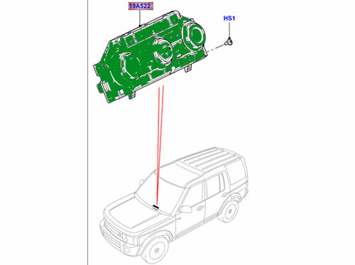 GENUINE LAND ROVER A/C CONTROL HEATER RANGE ROVER SPORT 10-13 LR4 ...