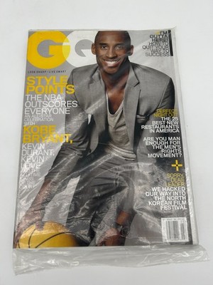 GQ Magazine~Kobe Bryant~NEW~March 2015~In original plastic wrap~No ...