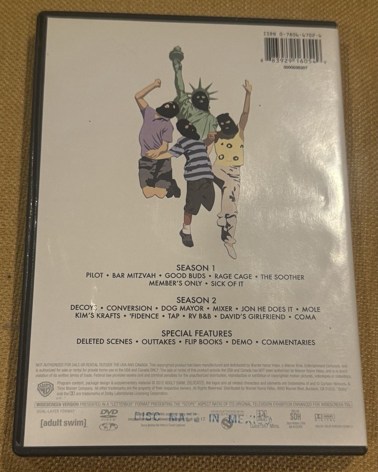 Delocated: Seasons 1 & 2 (DVD, 2009) 883929160549| eBay