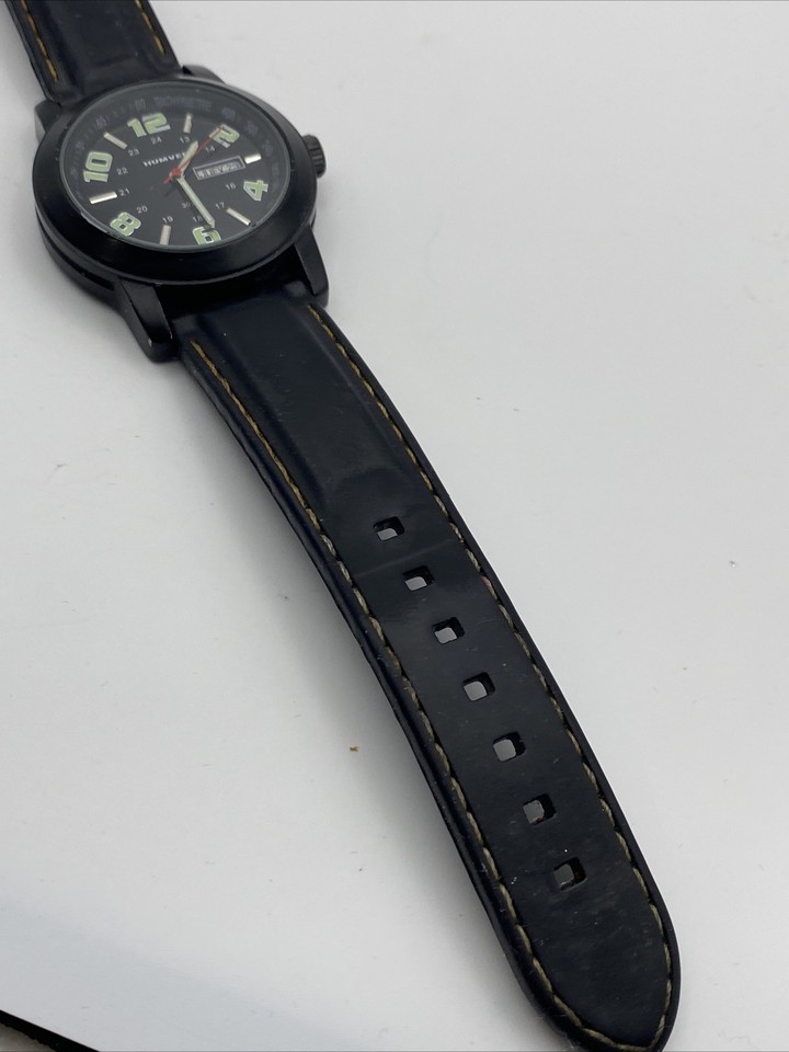Smith & Wesson Humvee field watch 12/24 military dial Lume New Battery ...