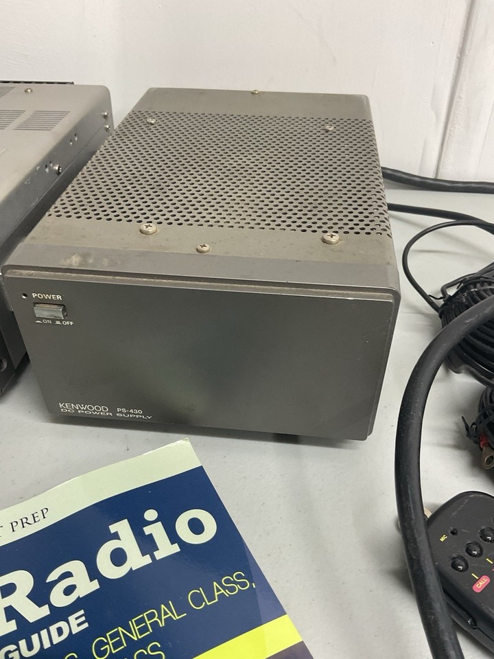 Kenwood TS-430S HF Transceiver Tested . Vintage With Accessories | eBay