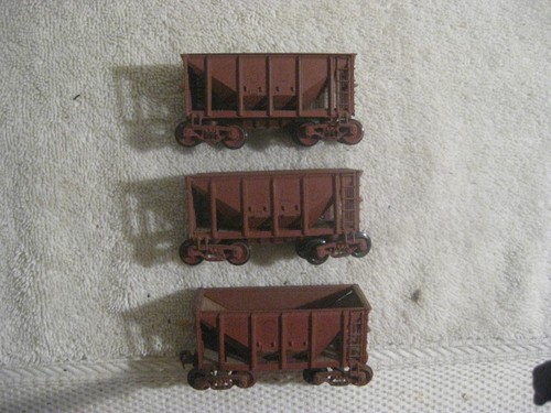 Lot of 3 HO SCALE Undecorated Unbranded 26'FT ORE/COAL CARS | eBay