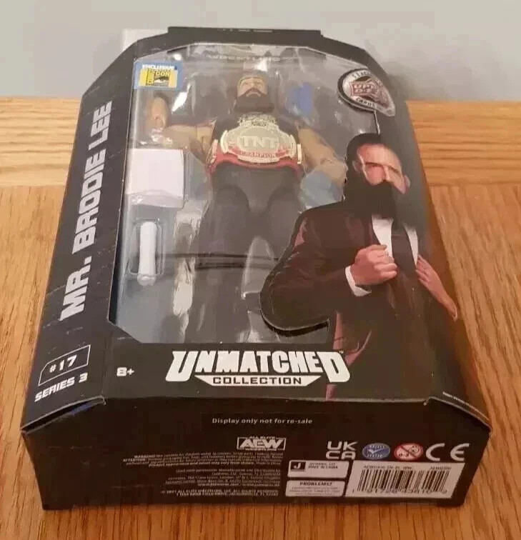 AEW SDCC EXCLUSIVE LIMITED / 1000 MR BRODIE LEE Figure w/ FOC PROTECTOR ...