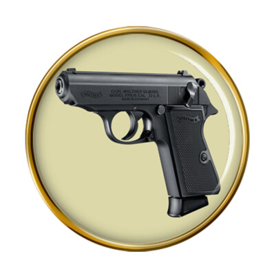 Walther PPK Pin Badge | eBay