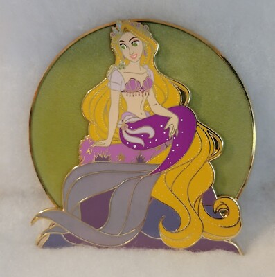 Tangled Rapunzel as mermaid Limited Edition 25 Disney fantasy enamel ...