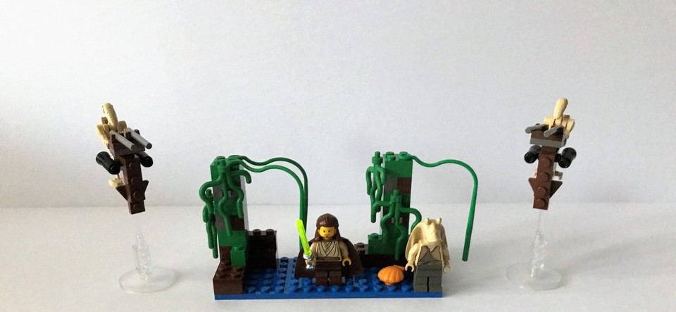 Lego set 7121 Naboo Swamp – 82 Pieces – 4 Minifigs – Star Wars | eBay