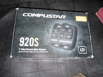 Compustar 920S LT Series 1 Way Remote Start System | eBay