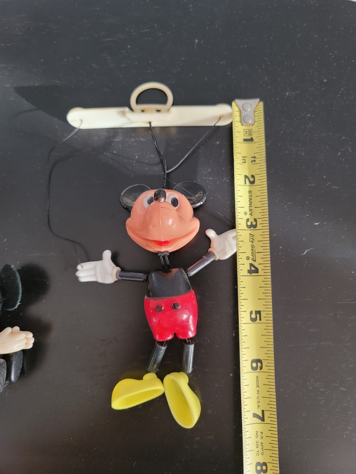 Vintage Mickey Mouse Hand Puppet, Clip On Toy, and String Puppet | eBay