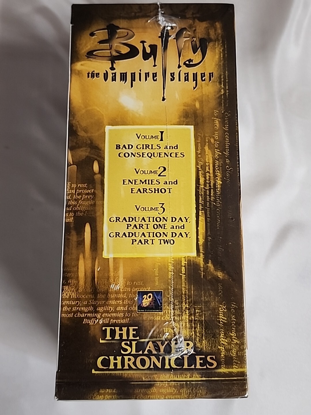 Buffy the Vampire Slayer - The Slayer Chronicles Box Set (VHS, 2001, 3 ...