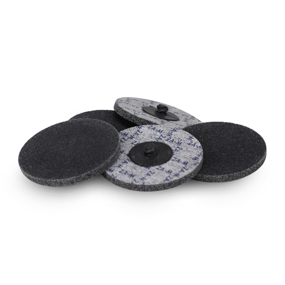 5 Pack - 3 Inch Unitized Quick Change Discs 2AM A/O Medium Deburr Type ...