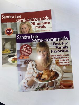 Lot 2 Semi-Homemade Fast Fix Family Favorites 29 Minute Meals Sandra ...