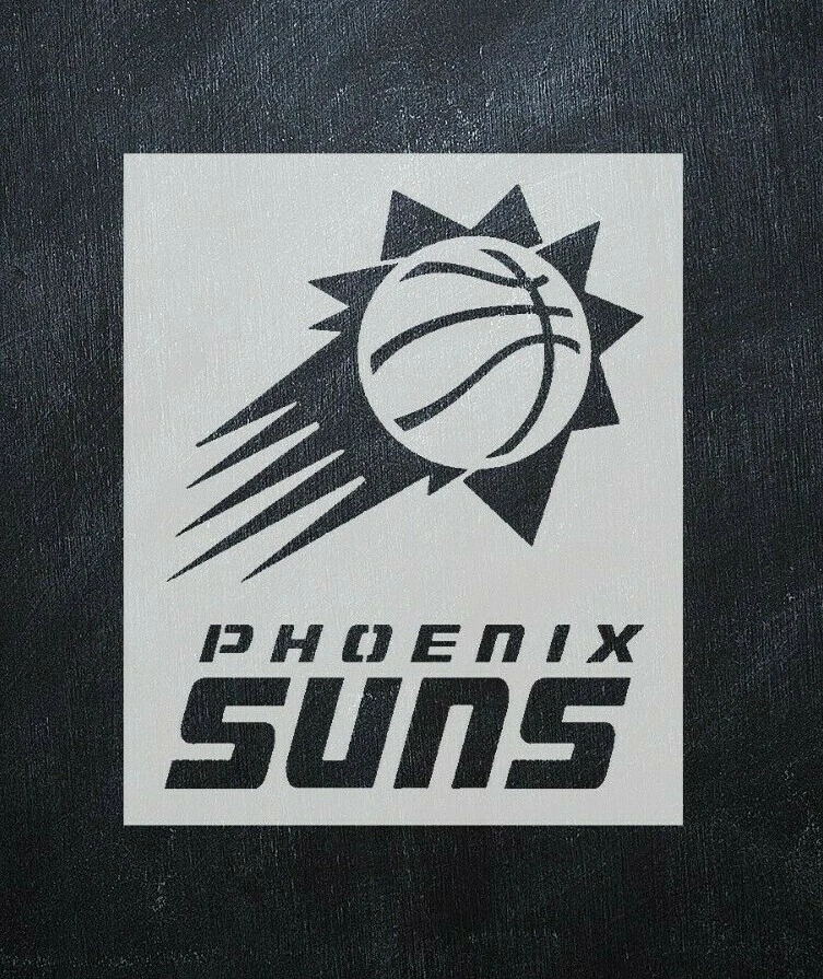 Nba Logo Black And White Stencil