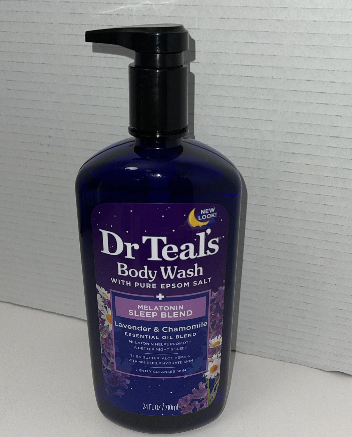 Dr Teal's Body Wash with Pure Epsom Salt, Sleep Blend with Melatonin ...