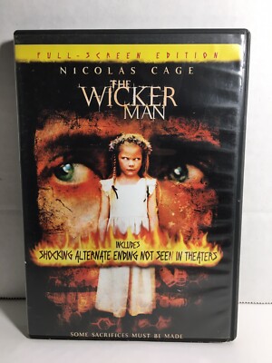 THE WICKER MAN (DVD) Tested! 85391100911| eBay