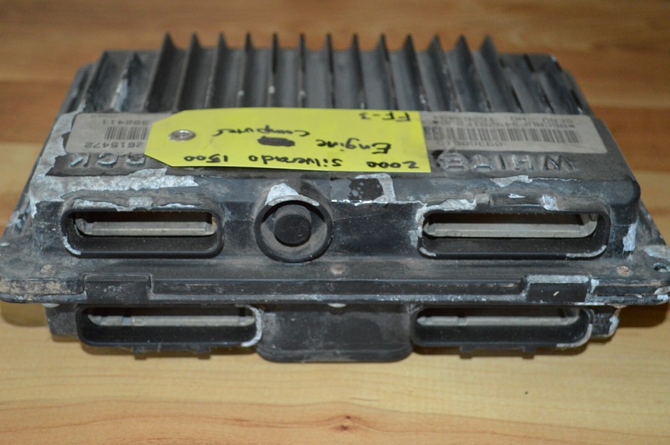 2000 SILVERADO ECU ECM ENGINE COMPUTER CONTROL MODULE BRAIN 16263494 ...