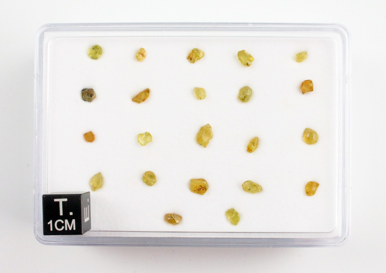 20-35 Pallasite Jepara Peridot crystals in box ( min. 1 gram ) | eBay