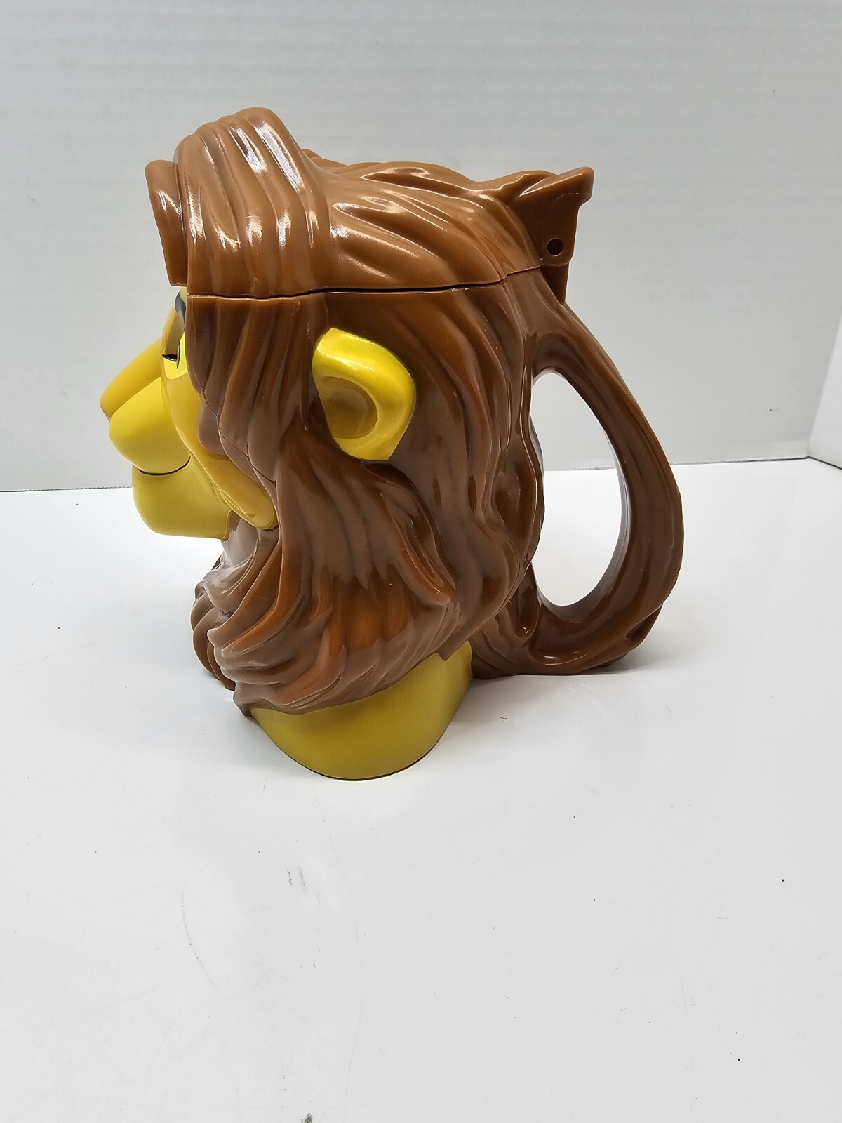 The Lion King Disney On Ice Simba Mug Cup Stein Flip Top Lid 3D ...