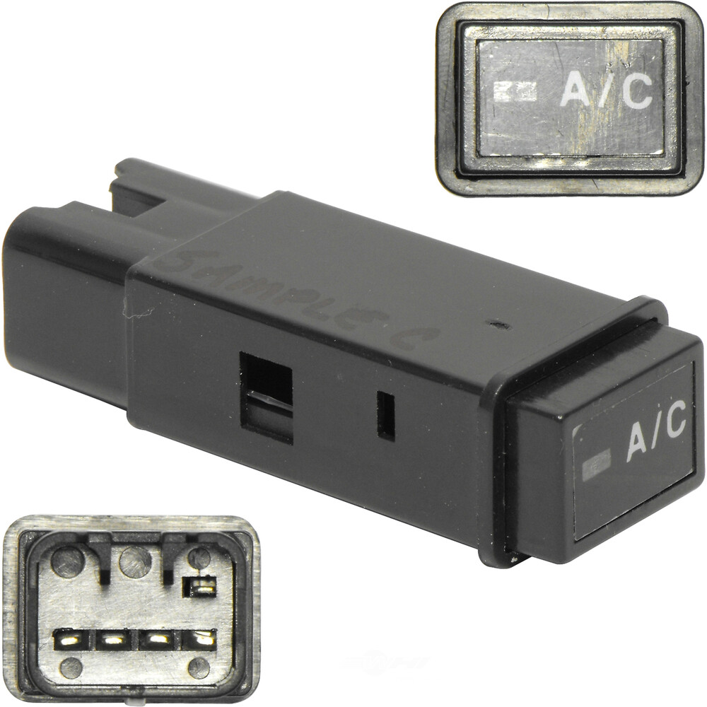 HVAC System Switch-A/c Push Button Switch UAC SW 1017C for sale online ...