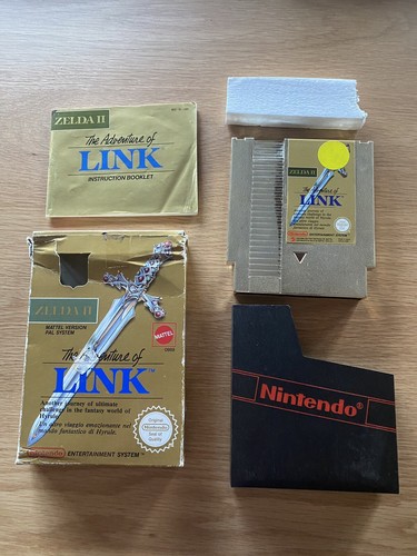 The Legend of Zelda 2: The Adventure Of Link NES PAL with Slipcase ...