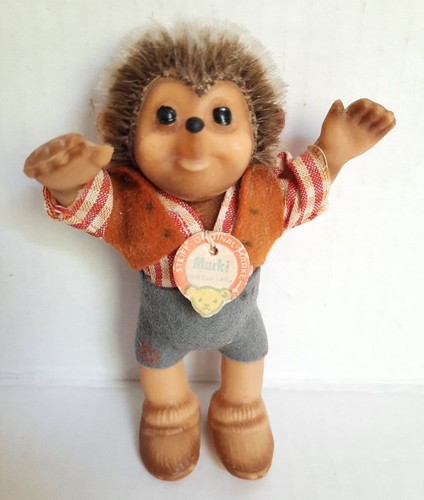 Vintage Steiff Macki Hedgehog w/ Tag - DOLL | eBay