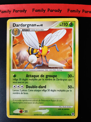 Dardargnan 110HP 13/106 Pokemon Card Rare Summit Duels Fr Occ 83 | eBay