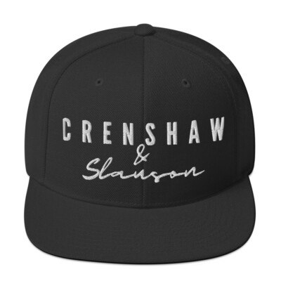 Snapback Hat Yupoong Crenshaw & Slauson Adjustable Acrylic Wool Casual ...