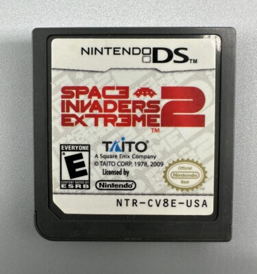 Space Invaders Extreme 2 (Nintendo DS) Lite DSi XL 3DS Game ...
