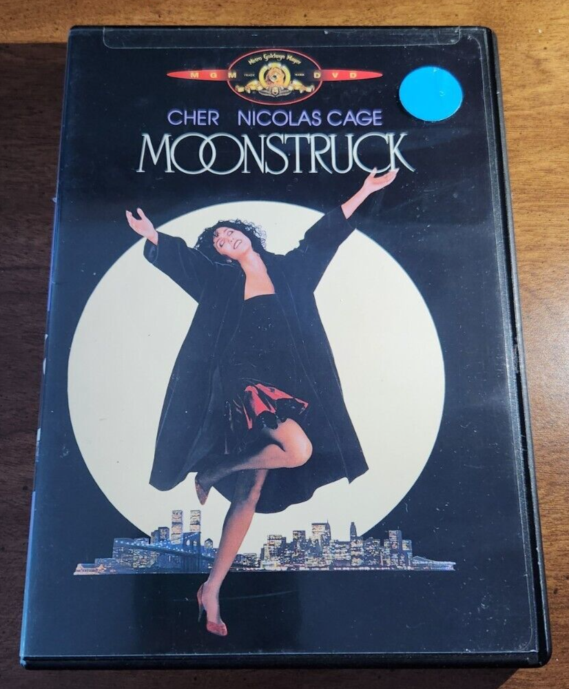 MOONSTRUCK (DVD, 1998) ROMANCE, CHER, NICHOLAS CAGE 27616626523 | eBay